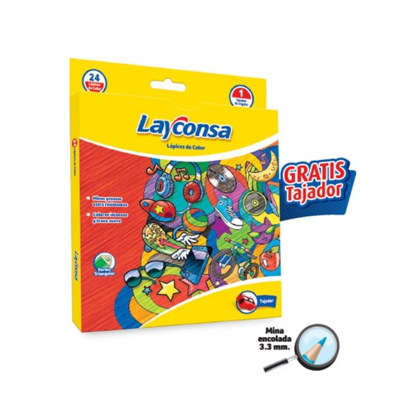 Colores x24l layconsa 2110010119/ 2000140135 - Panita | Tienda Online