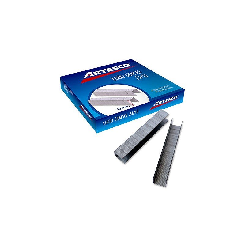 Grapas 23/13 x1000 artesco 16037002 - Panita | Tienda Online