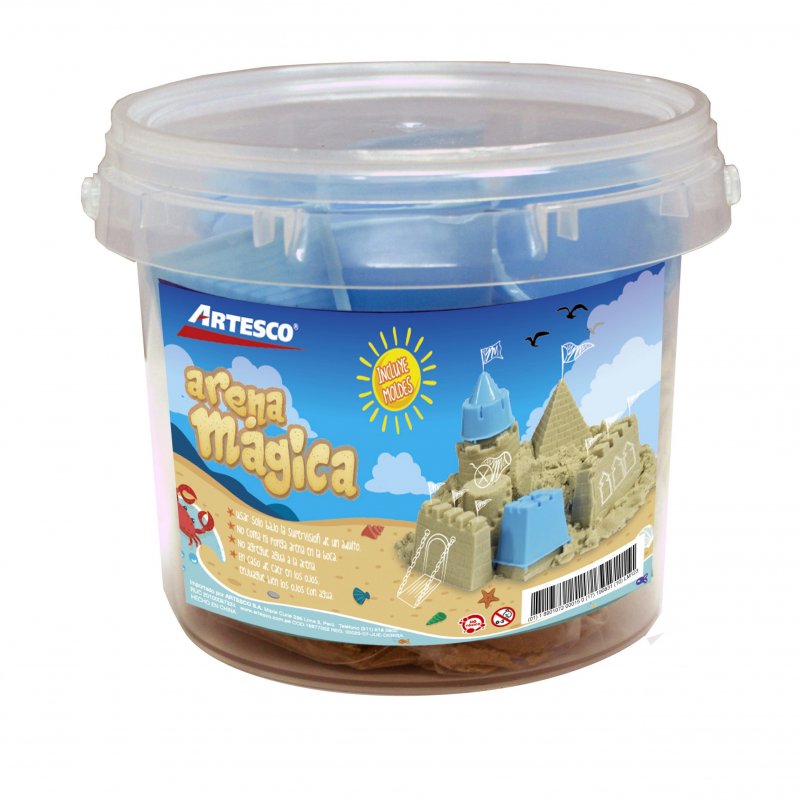Arena magica 500gr balde artesco 16977002 - Panita | Tienda Online