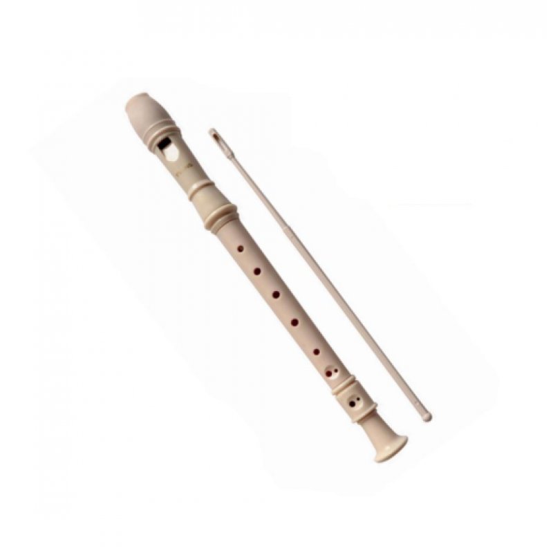 Flauta dulce 33cm blanco twins cg-1939 - Panita | Tienda Online