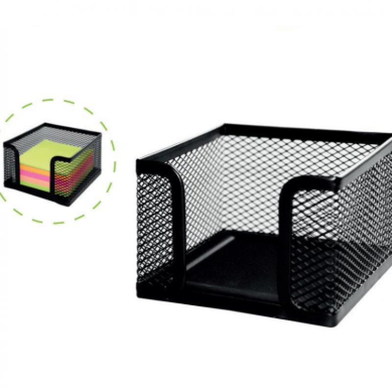 Porta notas rejilla de metal negro twins ar-01057 - Panita | Tienda Online