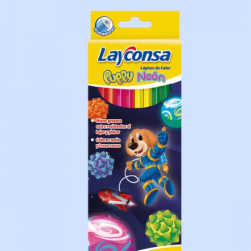 Colores x10l neon layconsa 2000140166 - Panita | Tienda Online