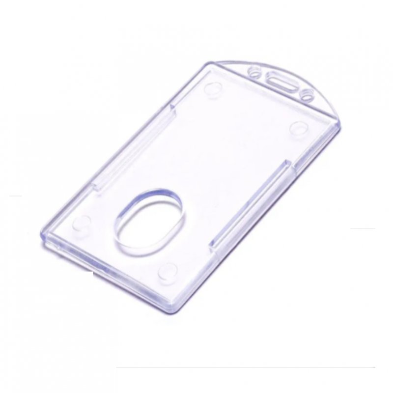 Mica porta fotocheck acrilico vertical transparente twins ar-01082 ...