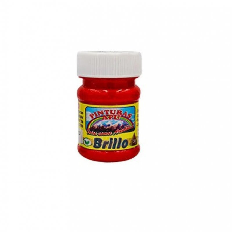 Pintura acrilica brillo 30ml rojo bandera 8a apu - Panita | Tienda Online