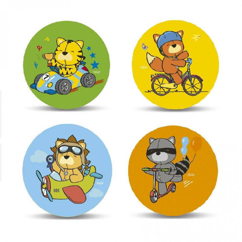 Balon de jebe animalitos en accion nº5.5 viniball 014411 - Panita ...