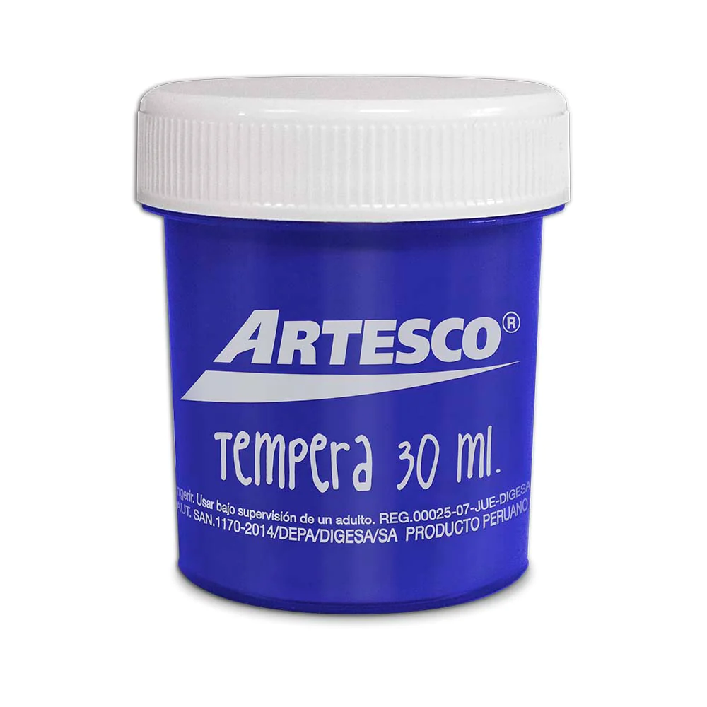 Tempera azul 30ml artesco 13096008/20250368 - Panita | Tienda Online