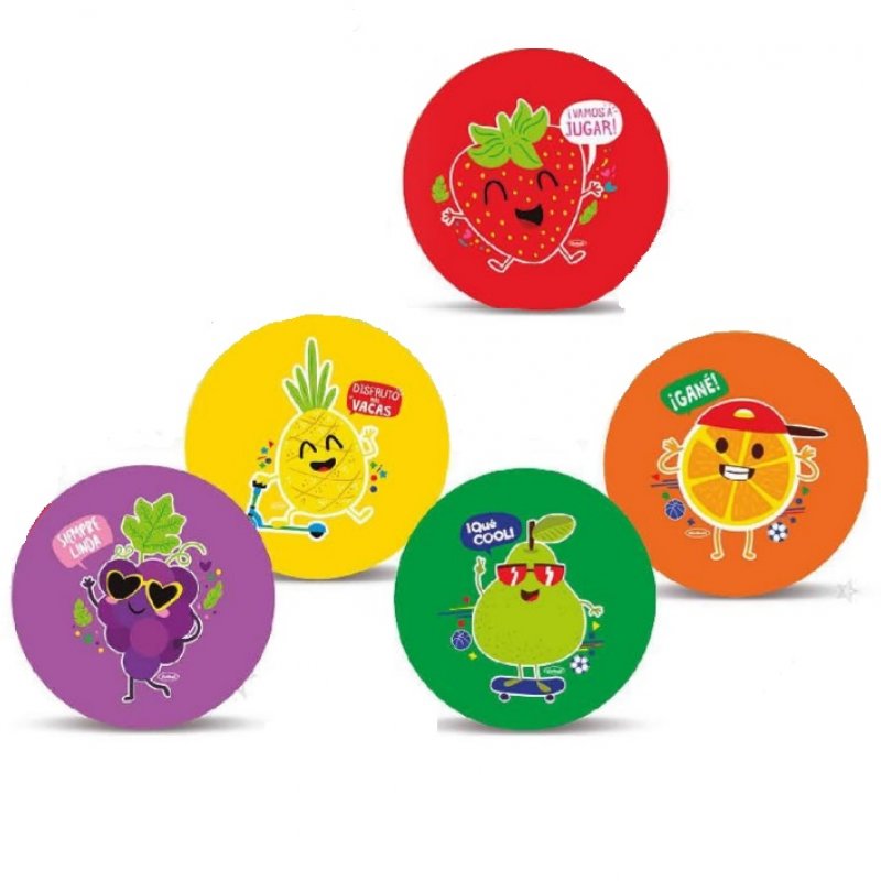 Balon de jebe tutti fruti nº5 viniball 012230 - Panita | Tienda Online